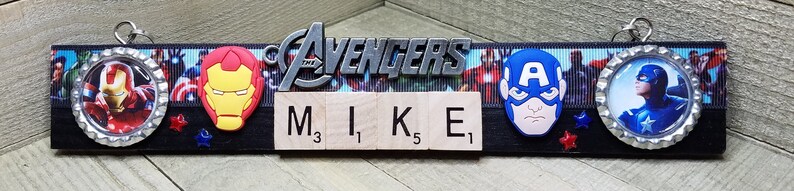Personalized Avengers Name Sign Customized Avengers Door - Etsy