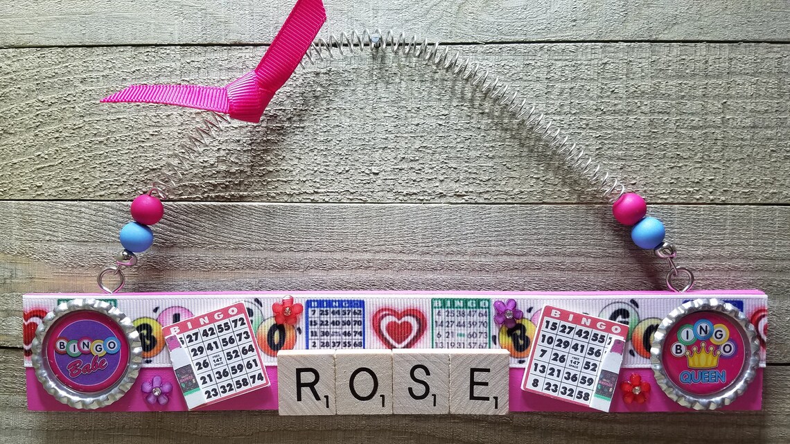 Nombre de bingo personalizado signo personalizado bingo pared - Etsy España