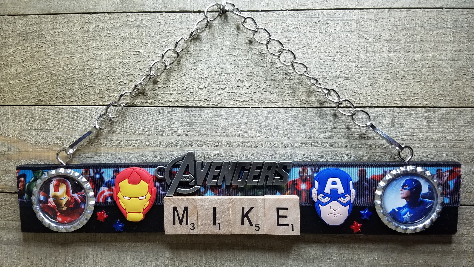 Personalized Avengers Name Sign Customized Avengers Door | Etsy