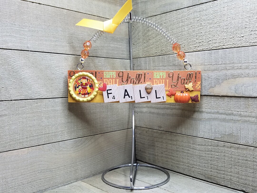 Personalized Love Fall Sign Custom Love Fall Ornament Love Fall Wall ...