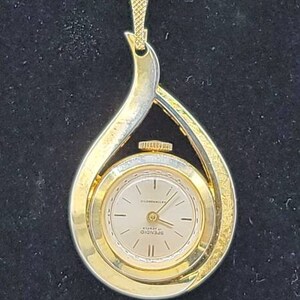 Vintage SPENDID 17 Jewels Antimagnetic Swiss Made Round Gold Tone ...
