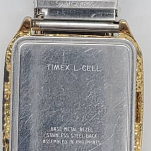 Rare Vintage Timex L Cell Illusion Watch Digital LCD Mystery Watch New ...
