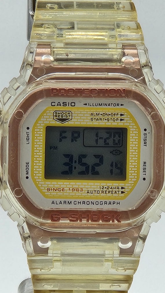 Rare Collectible G-Shock 35th Anniversary Transparent… - Gem