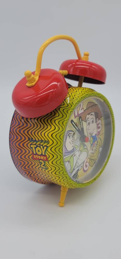 Vintage 1990s Toy Story Alarm Clock With Bells - WORKING - Woody & Buzz ...
