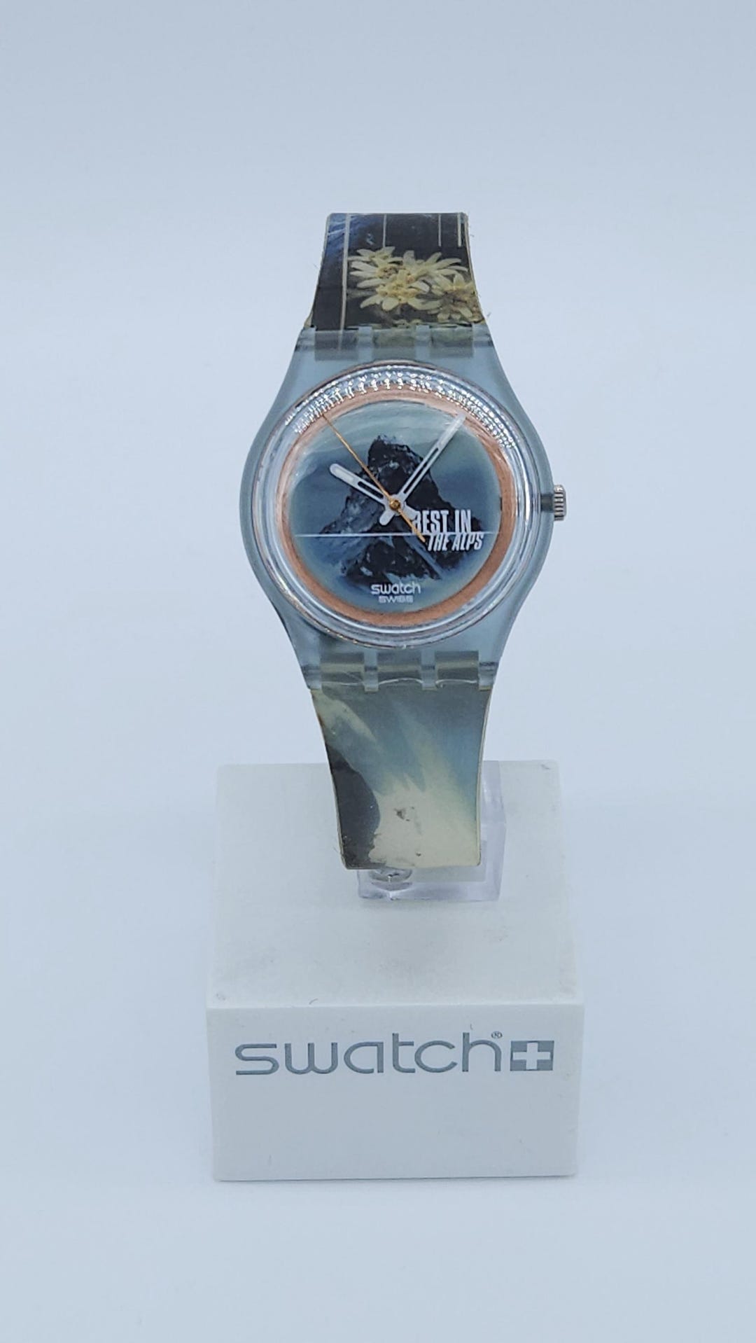Alps Swatch Watch, Swatch Access Best in the Alps Unisex New Battery ...