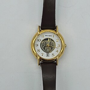 Vintage Milan Moon Phase Ladies' Quartz Watch - Etsy