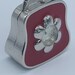 Vintage and Rare Daniel David Collection Quartz Table Clock Red Mini ...