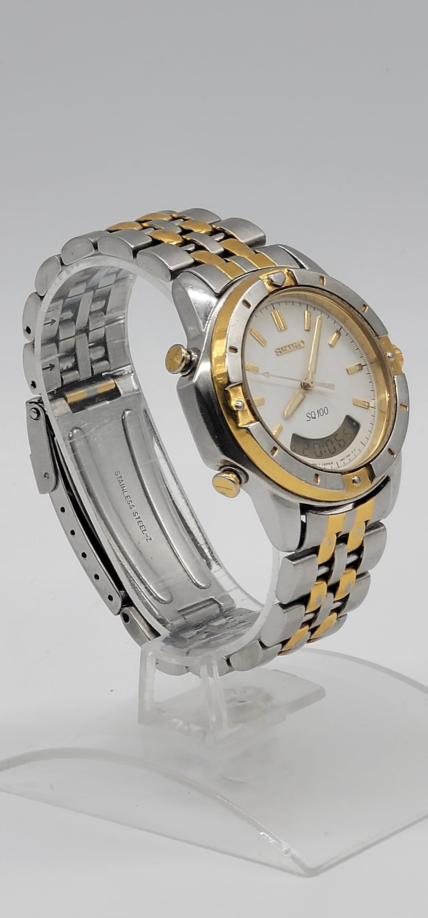 Rare Vintage Seiko H801-7061 R2 Chronograph Analog/digital Quartz Men's Watch - Etsy