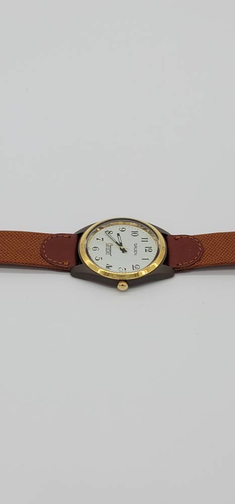 Vintage Men's GRUEN Precision Quartz Watch GP7027 - Etsy