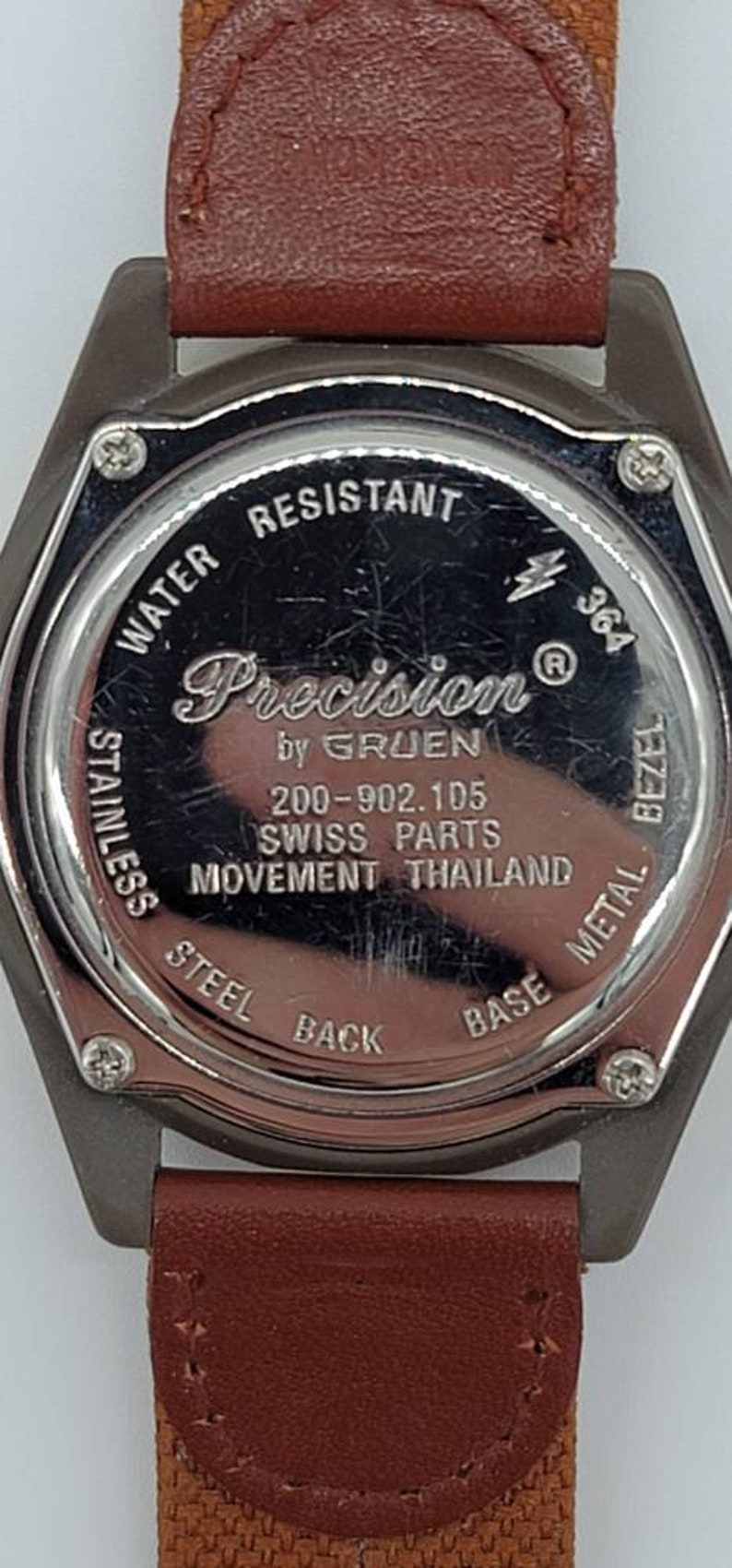 Vintage Men's GRUEN Precision Quartz Watch GP7027 1990's New Battery - Etsy