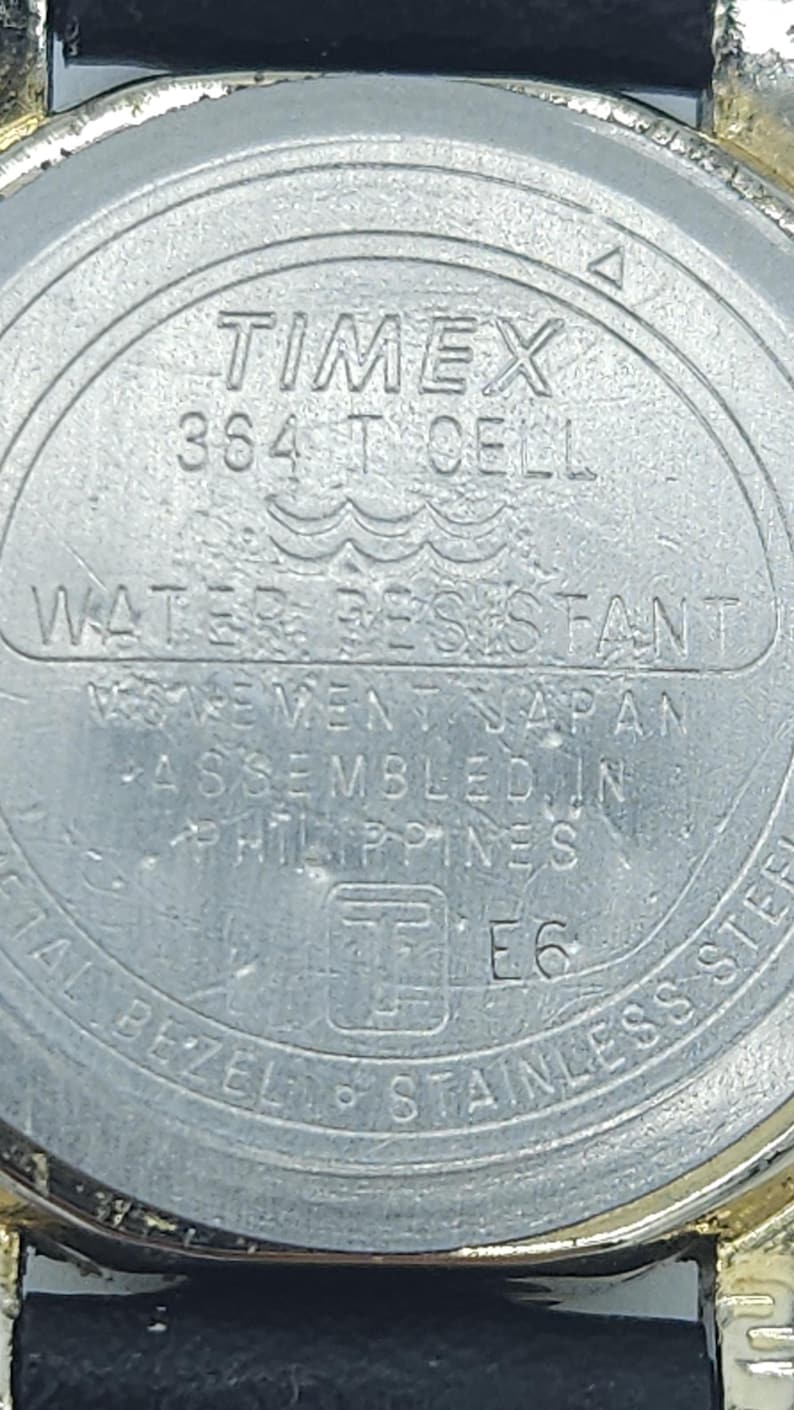 Vintage Timex Moon Phase Watch Luxury With Date Window and New Genuine ...