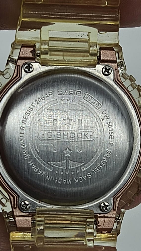 Rare Collectible G-Shock 35th Anniversary Transparent… - Gem