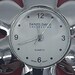 Vintage and Rare Daniel David Collection Quartz Table Clock Red Mini ...