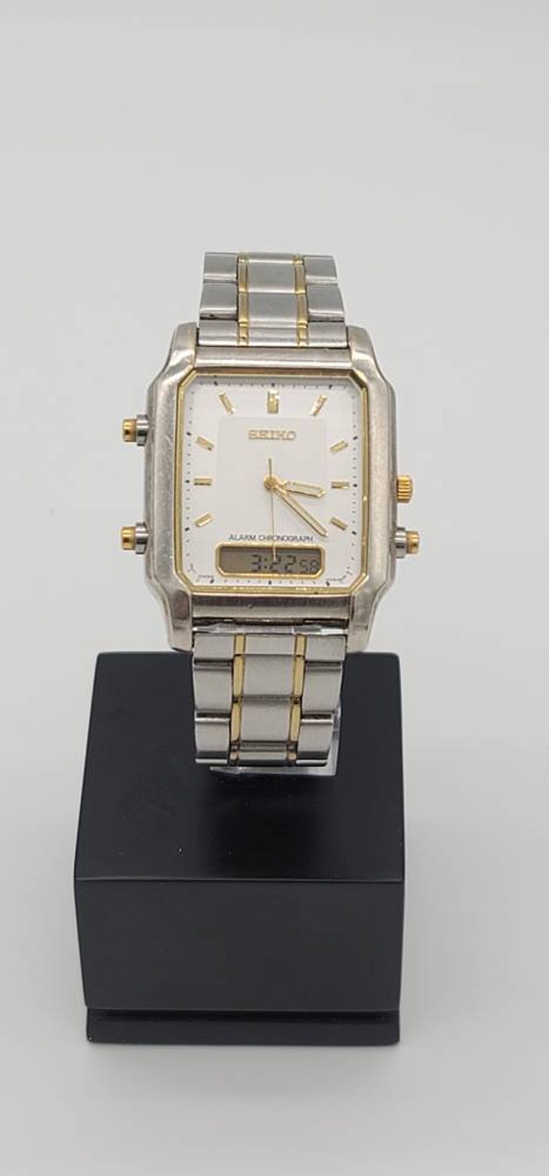 Rare Vintage Seiko V072-5059 R1 Chronograph Analog/digital Quartz Men's Watch - Etsy