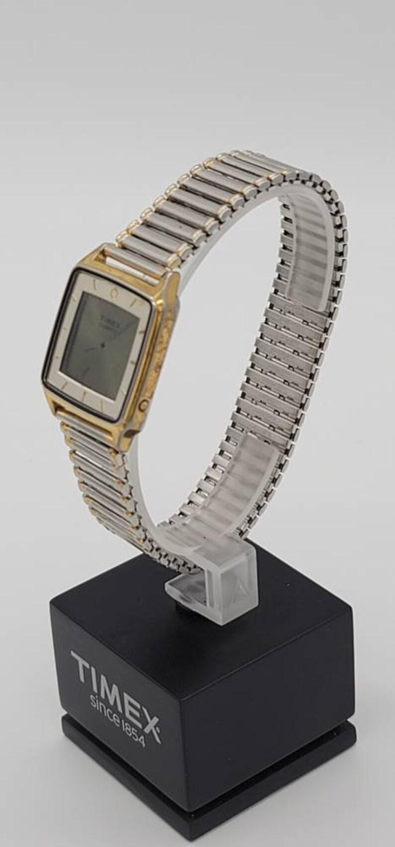 Rare Vintage Timex L Cell Illusion Watch Digital LCD Mystery Watch New ...