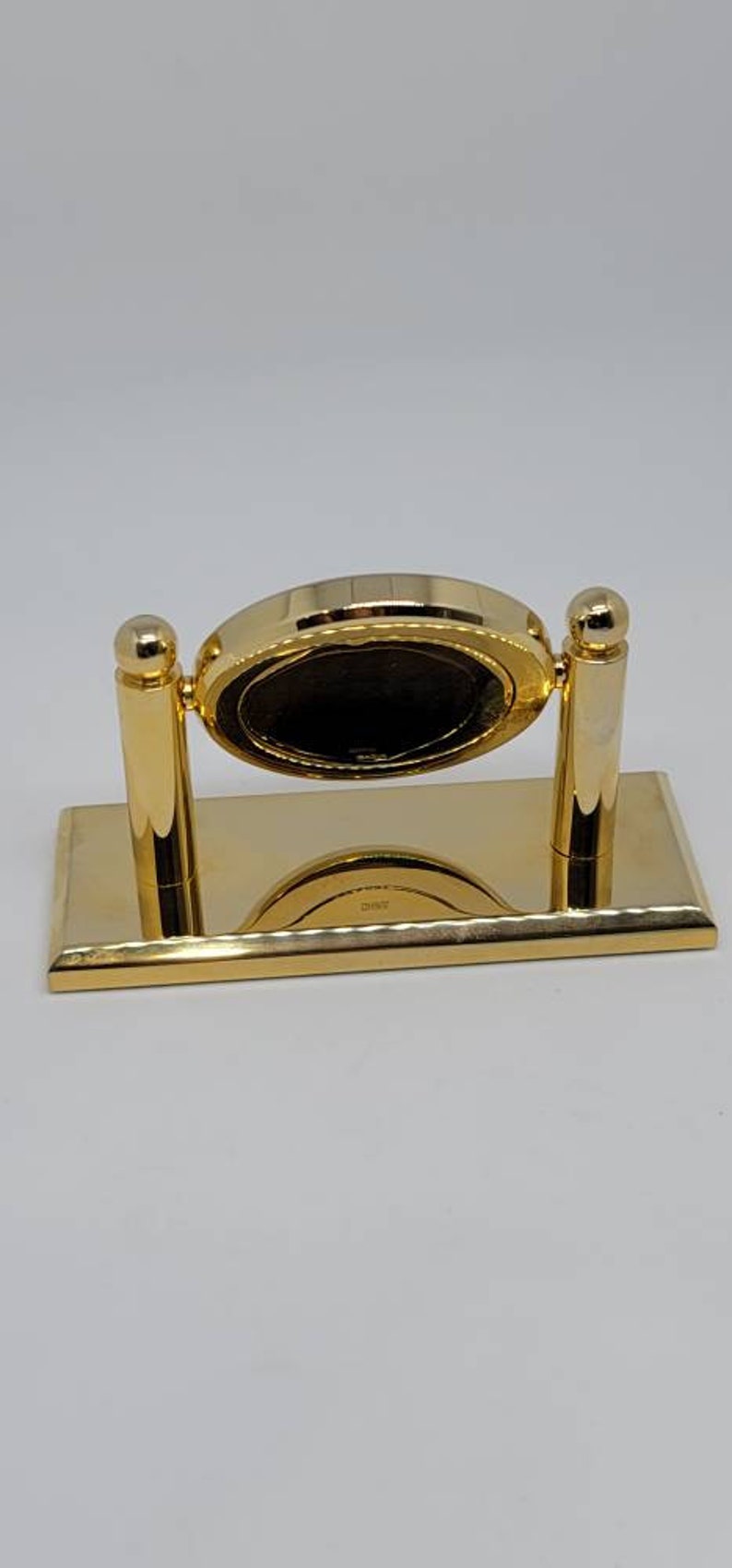 Vintage 1980’s CIBC Bank CSI SWISS 23K Gold Plate Paperweight Table ...
