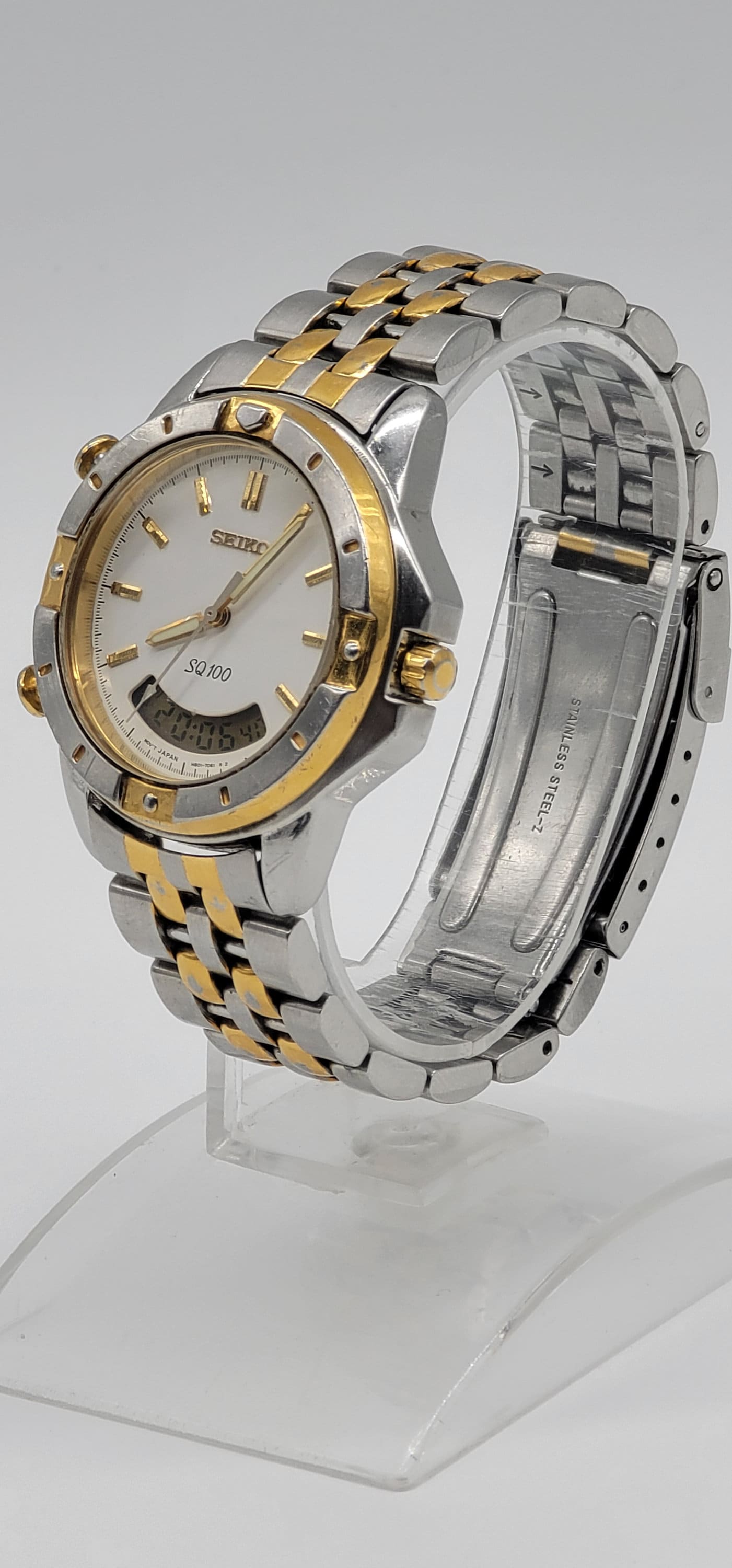 Rare Vintage Seiko H801-7061 R2 Chronograph Analog/digital Quartz Men's Watch - Etsy