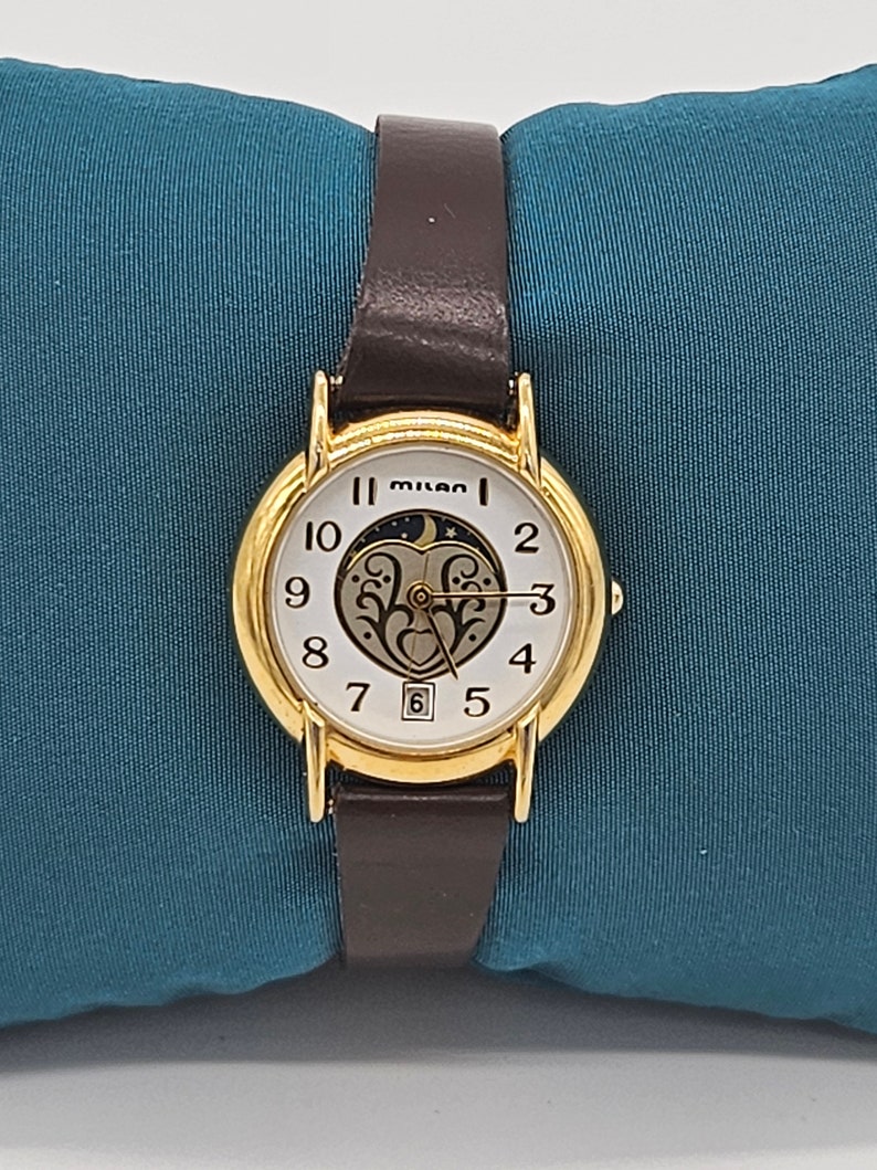 Vintage Milan Moon Phase Ladies' Quartz Watch - Etsy