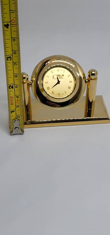 Vintage 1980s CIBC Bank CSI SWISS 23K Gold Plate Paperweight - Etsy Canada