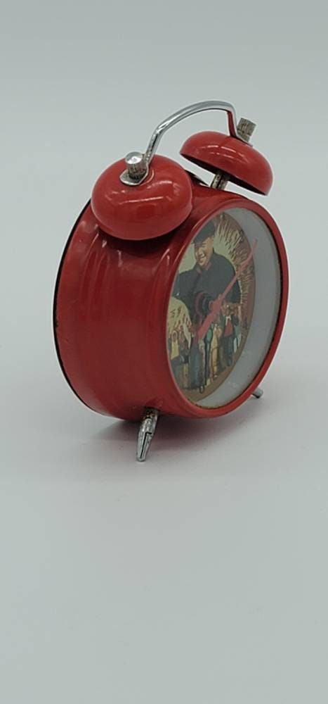 Vintage Rare MAO TSE TUNG Red Army Wind up Alarm Clock - Etsy