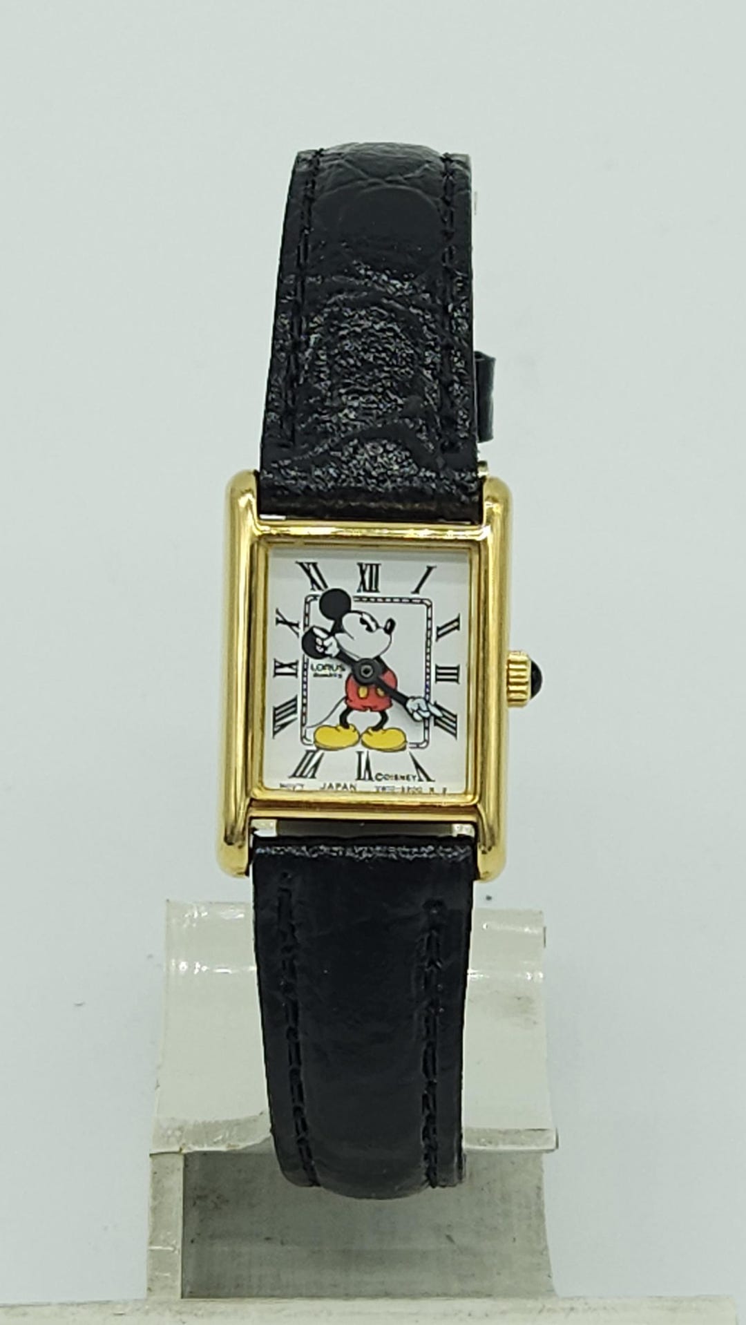 Disney Vintage Lorus by Seiko Quartz Mickey Mouse Women's Tank Watch ...