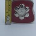 Vintage and Rare Daniel David Collection Quartz Table Clock Red Mini ...