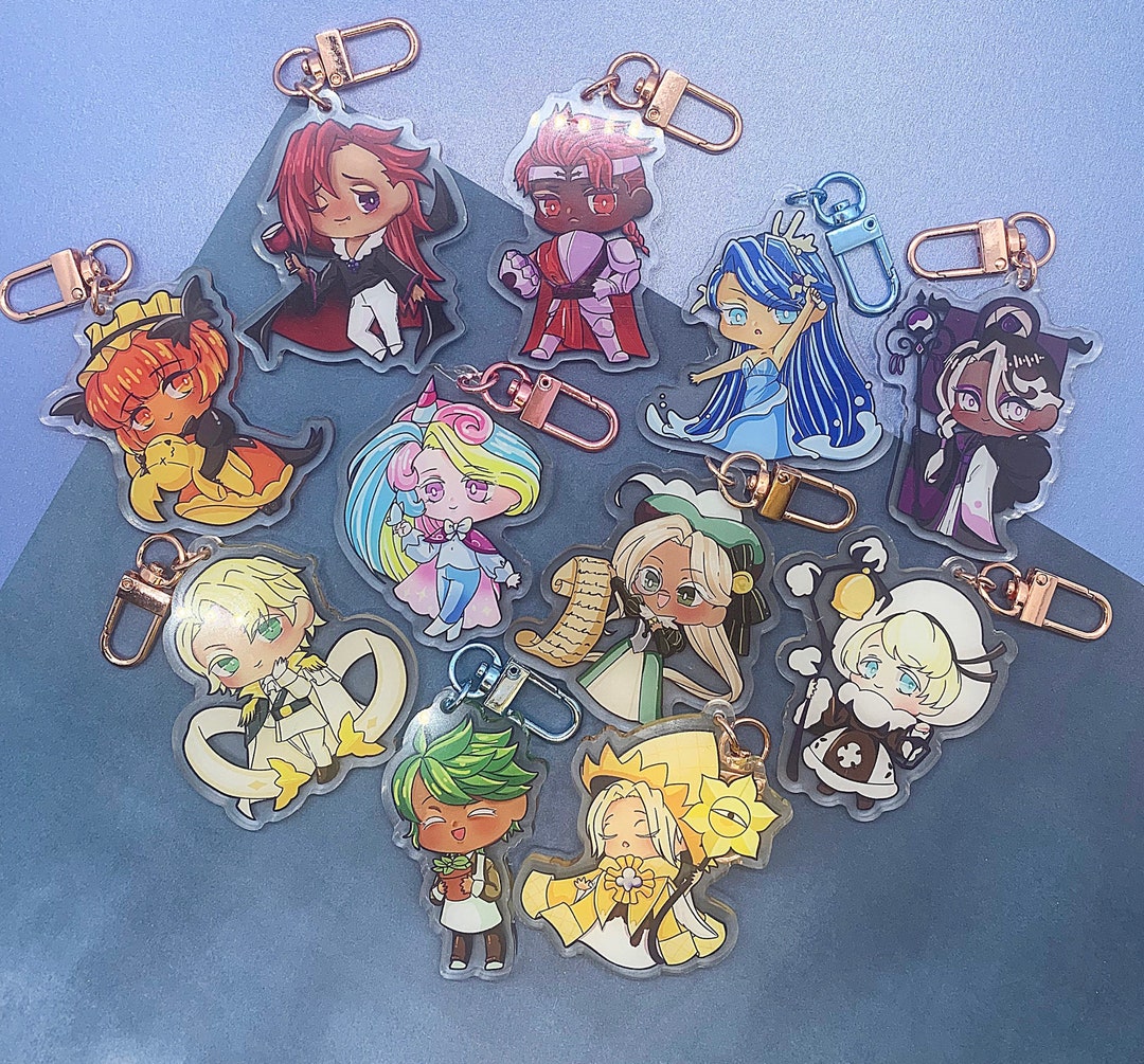 Cookie Run Inspired 2.5in Keychains - Etsy