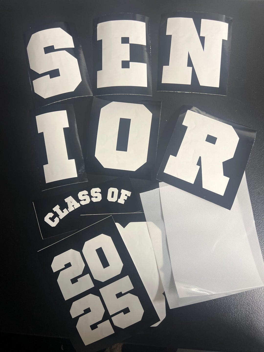 Senior Stencil Set - Class of 2025 - Etsy