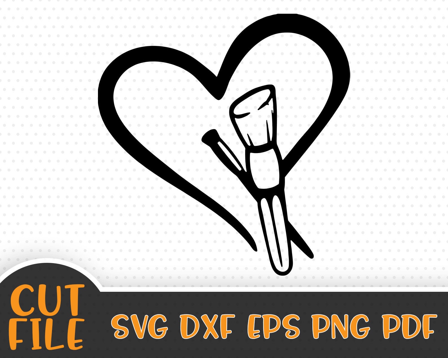 Love Makeup SVG File Makeup SVG Vector File Instant | Etsy