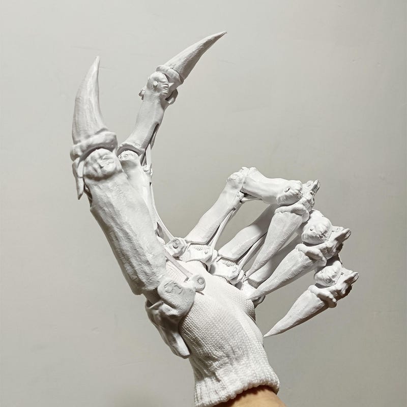 Skeleton Gloves - Etsy