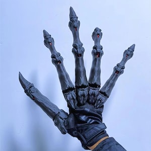 Black Skull Claws, Tech Paws Claw, Robot Blades Fingers, Mechanical ...
