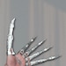 Silver Skull Claws, Tech Paws Claw, Robot Blades Fingers, Mechanical ...
