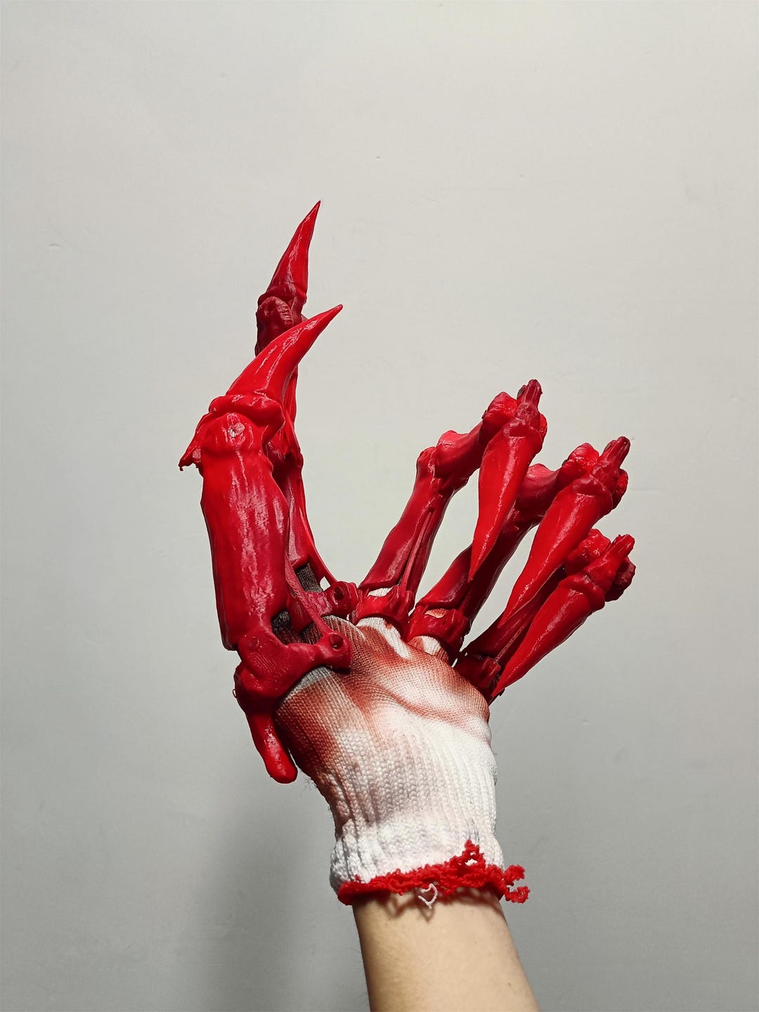 Red Skull Claws, Tech Paws Claw, Robot Blades Fingers, Mechanical ...