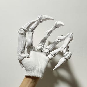 White Skull Claws, Tech Paws Claw, Robot Blades Fingers, Mechanical ...