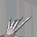 Skull Claws Gloves, Silver Tech Paws Claws, Robot Blades Fingers ...