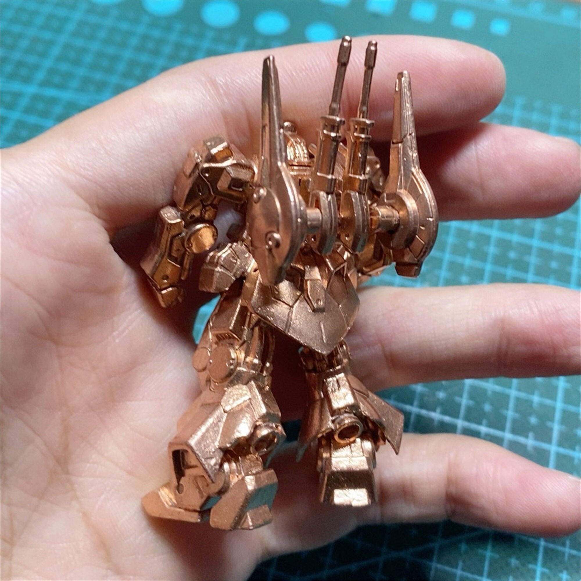 Miniature Mechwarrior Handmade Mecha Warrior Decor Aeneous Custom ...