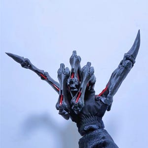 Black Skull Claws, Tech Paws Claw, Robot Blades Fingers, Mechanical ...