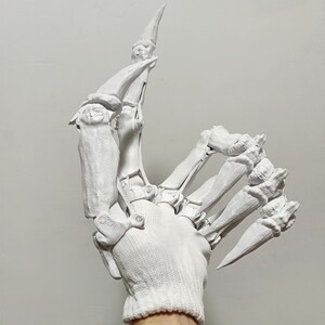 White Skull Claws, Tech Paws Claw, Robot Blades Fingers, Mechanical ...