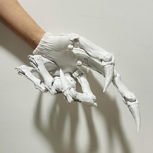 White Skull Claws, Tech Paws Claw, Robot Blades Fingers, Mechanical ...
