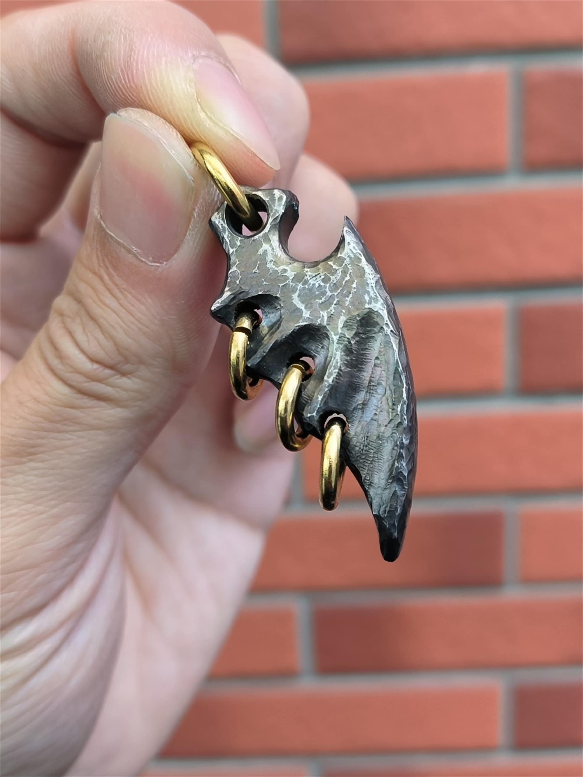 Custom Wing Necklace,personalized Bat Wing Necklace,handmade Titanium ...