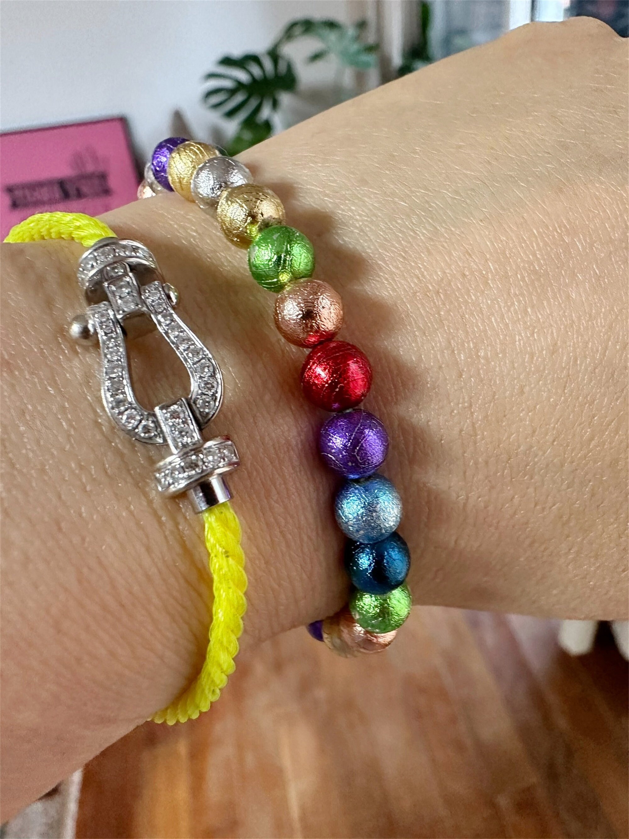 Silver Meteorite Bracelet Handmade Space Bracelets Alien Bracelets ...