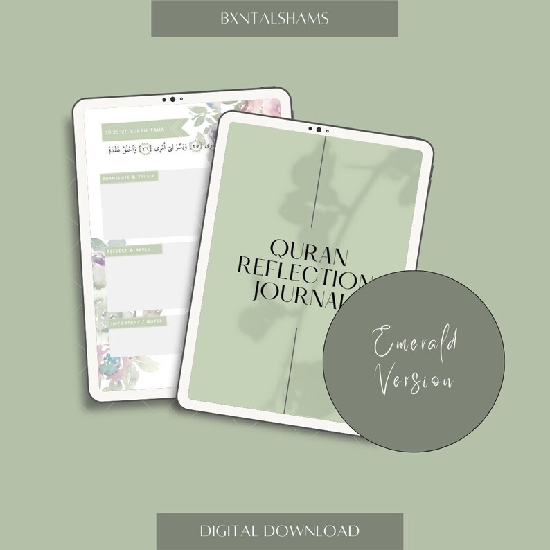 Digital Quran Journal | Quran Tafsir, Quran Study, Ramadan Journal ...