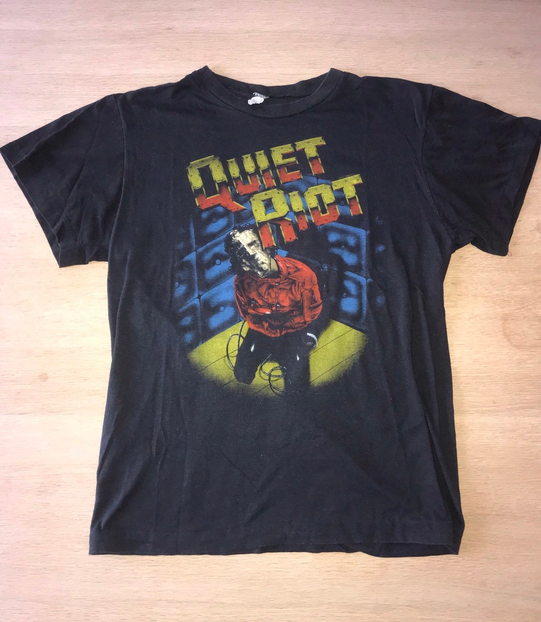 VINTAGE 80s QUIET RIOT T Shirt Metal Health Tour 1983 - Etsy