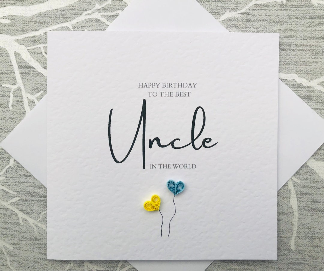 Uncle Birthday Card Happy Birthday Uncle a Card to Uncle Birthday Card ...