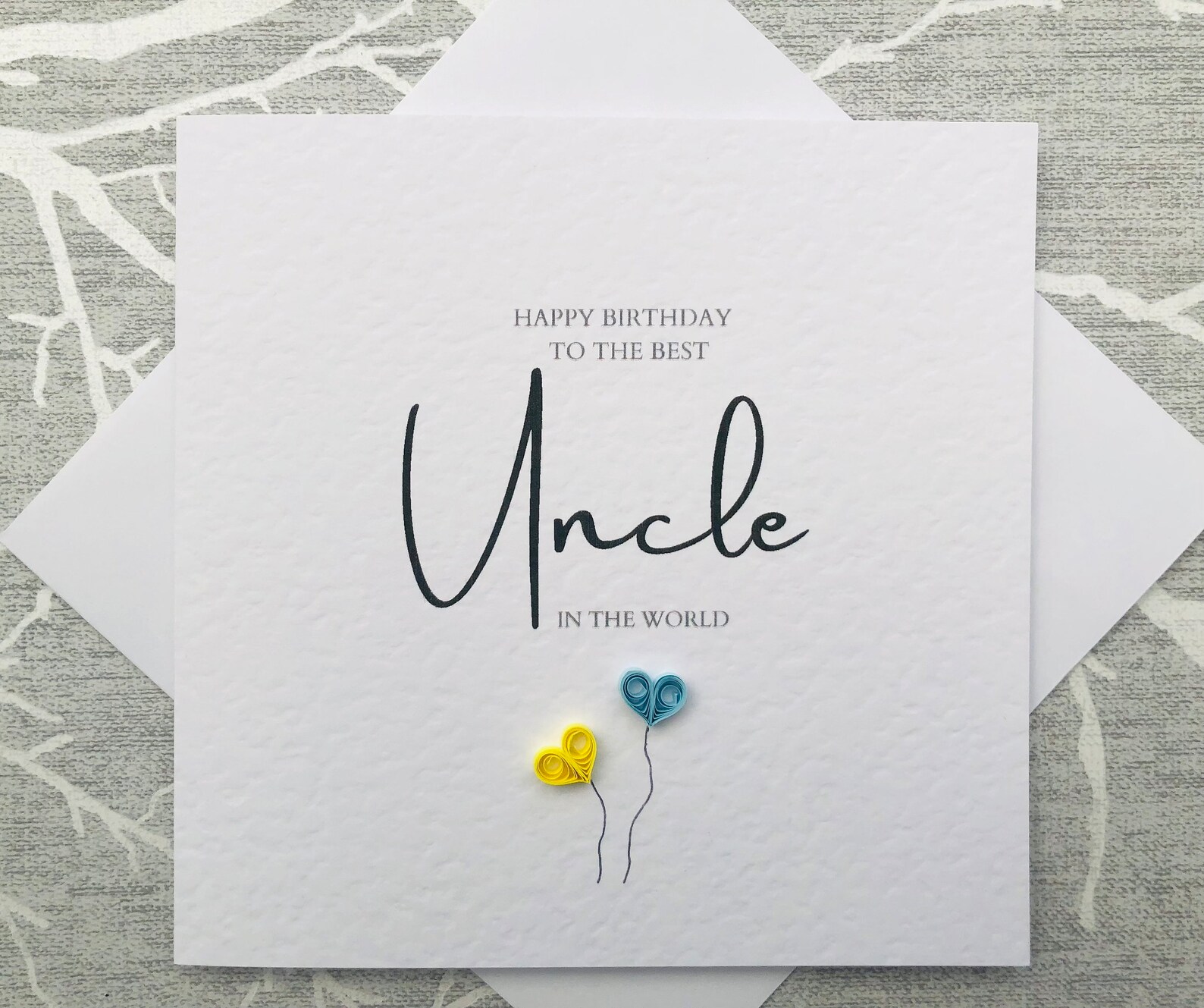 Uncle Birthday Card Happy Birthday Uncle a Card to Uncle - Etsy