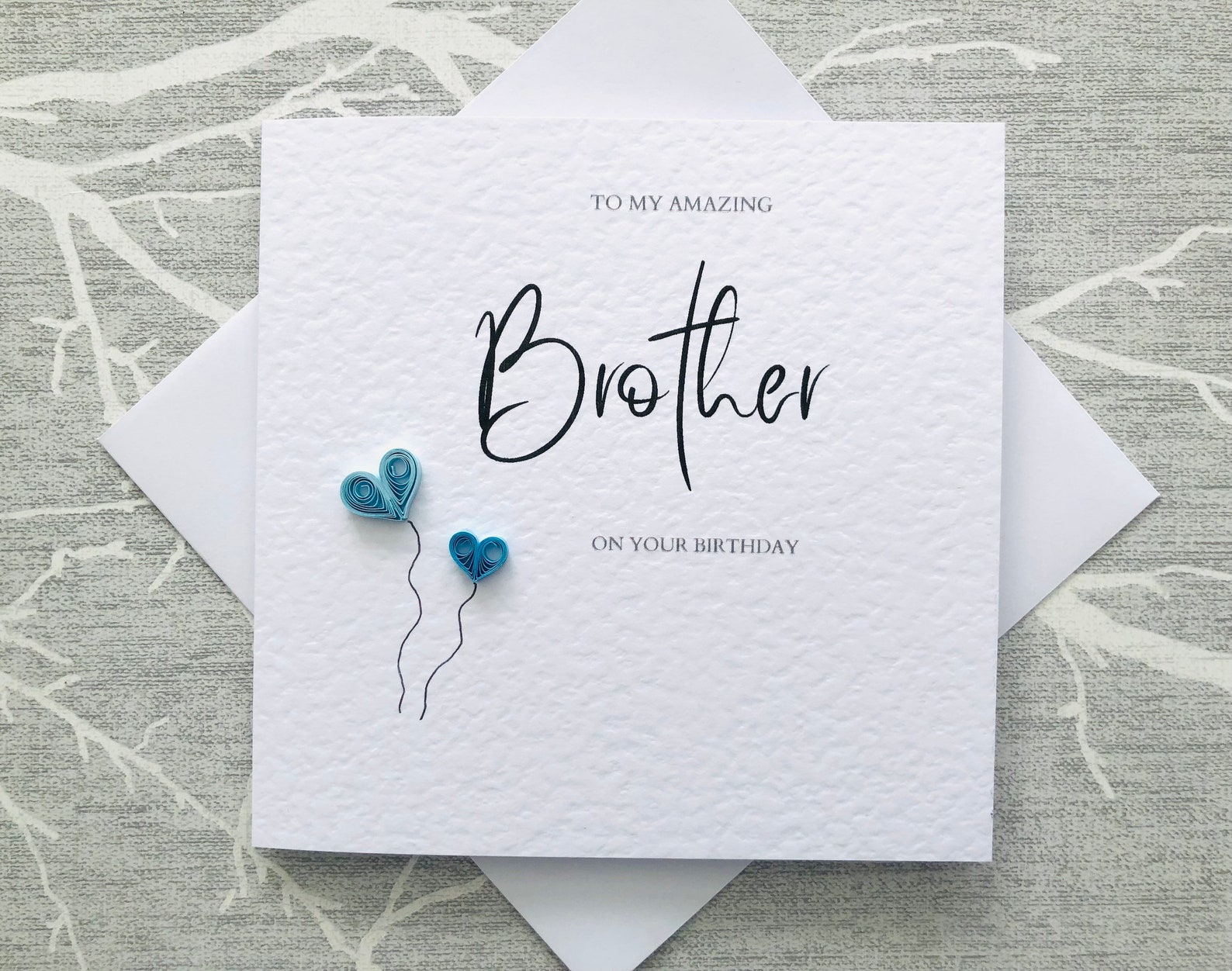 Brother Birthday Card Happy Birthday Brother Birthday Card - Etsy UK