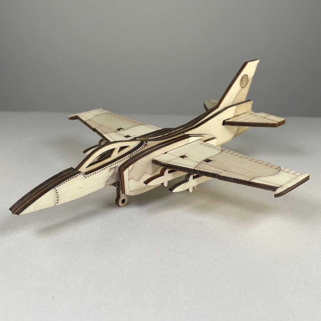 Jet Puzzle by Curious Rabbit ®, Laser Cut Wooden Puzzle, History ...