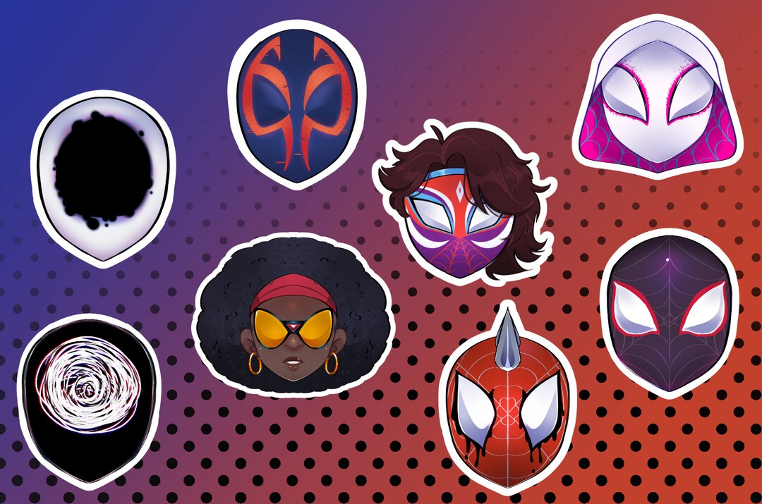 Across the Spiderverse Stickers - ATSV Stickers - Etsy