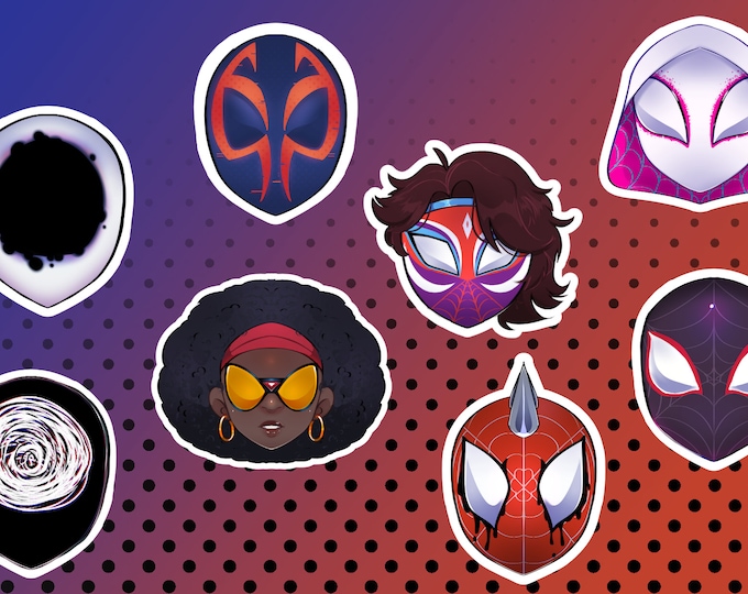 Across the Spiderverse Stickers - ATSV Stickers - Etsy
