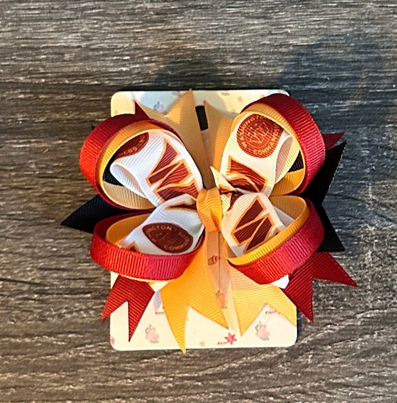 Washington Commanders Football Team Bow - Etsy